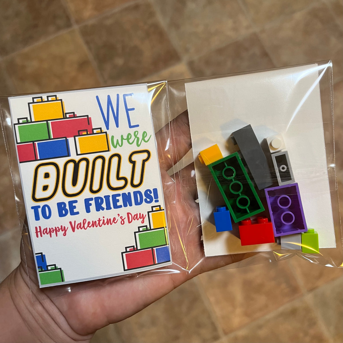 We Were Built To Be Friends Valentine’s Day Blocks – A Girl Named Lee