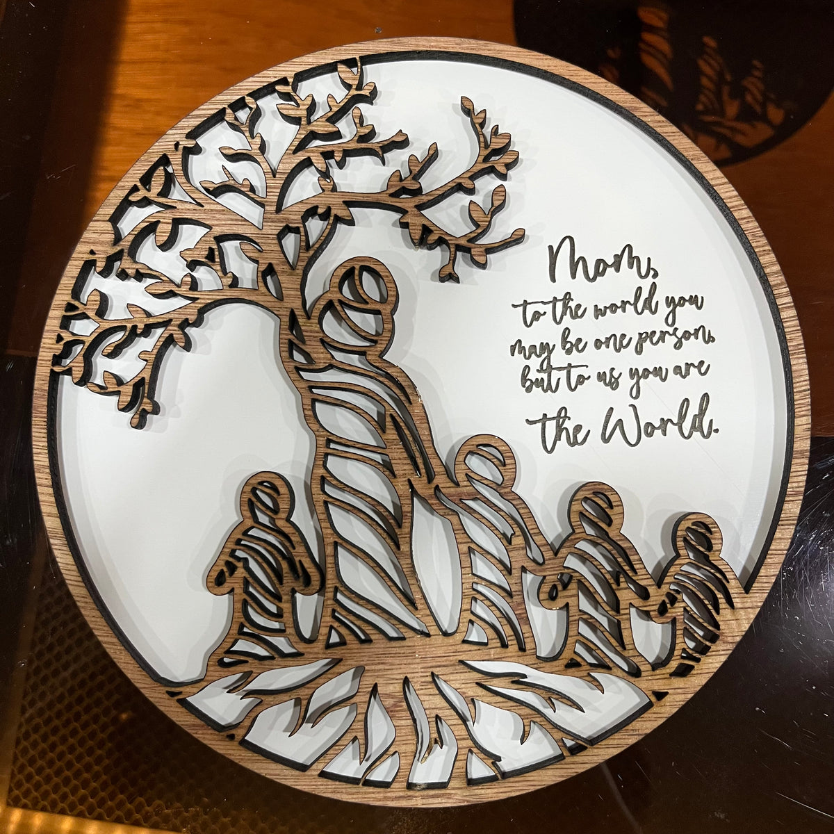 Mom To The World You May Be One Person, But To Us You Are The World Tr ...